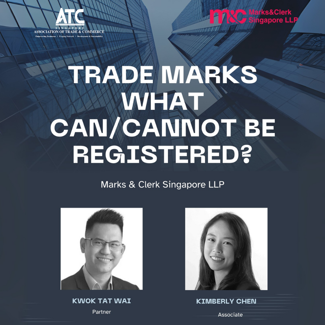 Trade Marks - What Can or Cannot be Registered? | Business Events ...
